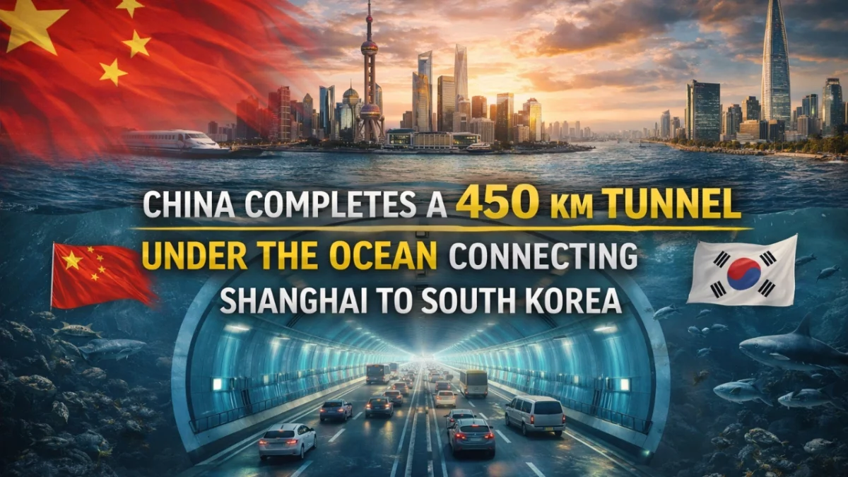 This 450km Tunnel Just Changed Everything—China’s Underwater Mega ...