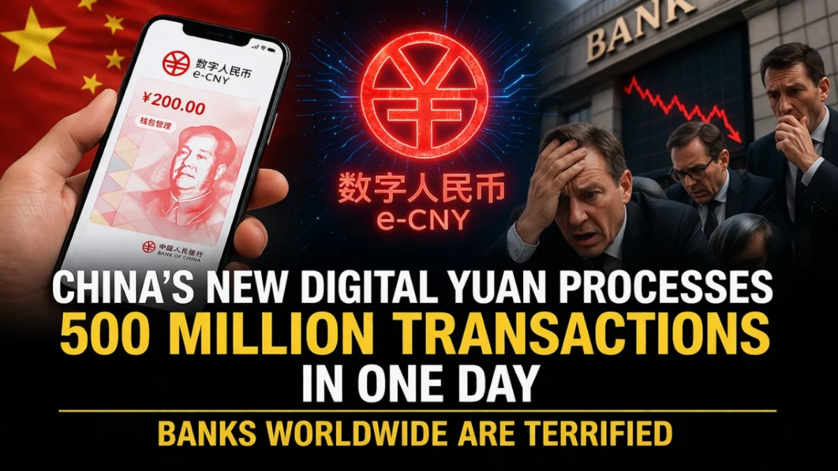 China’s Digital Yuan Just Hit a Shocking Milestone—Here’s What It Means
