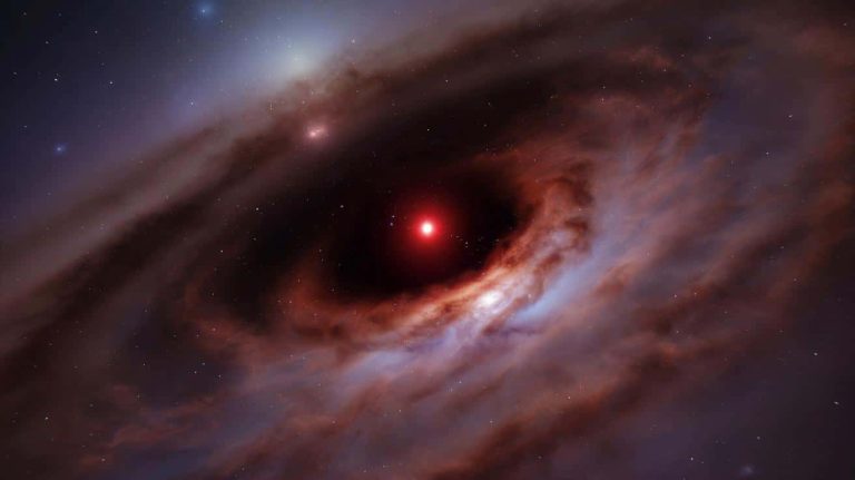 A tiny red dot in deep space may be a new kind of cosmic monster